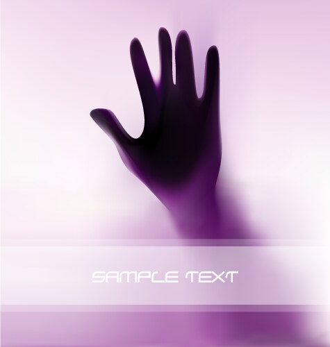 Working hand Royalty Free Vector Image - VectorStock