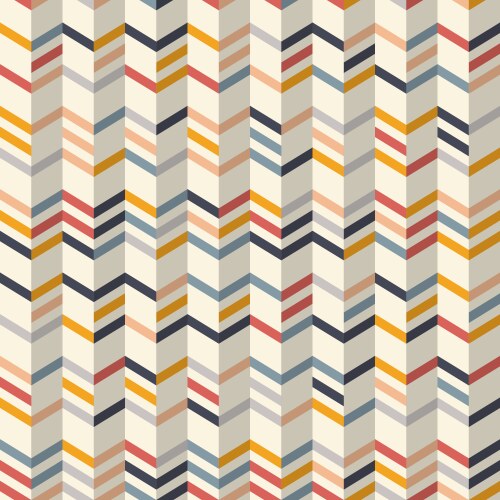 Modern Chevron Pattern - Teal & Yellow – Royalty-Free Vector | VectorStock