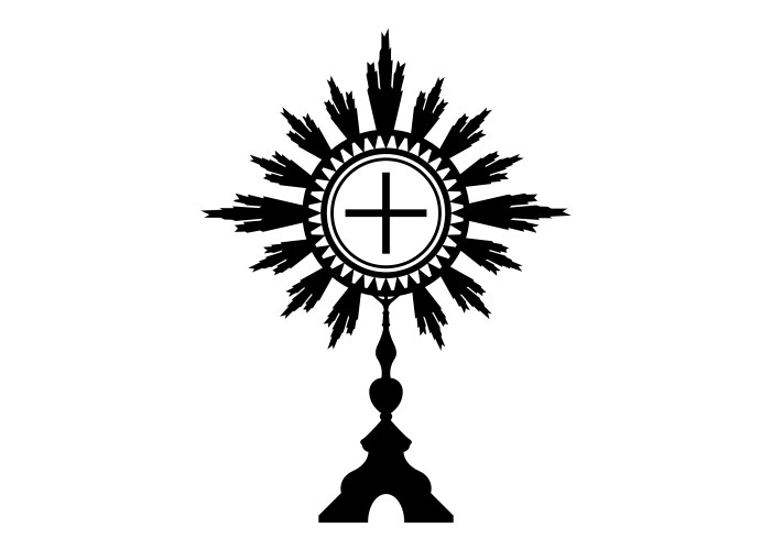 Px catholic icon and symbol Royalty Free Vector Image