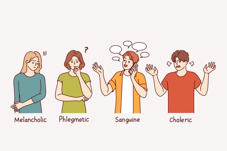 Temperament Choleric Personality Vector Images (25)