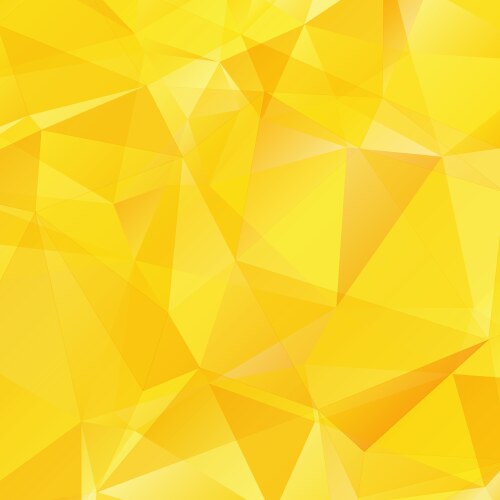 Abstract blue and yellow polygon mosaic background