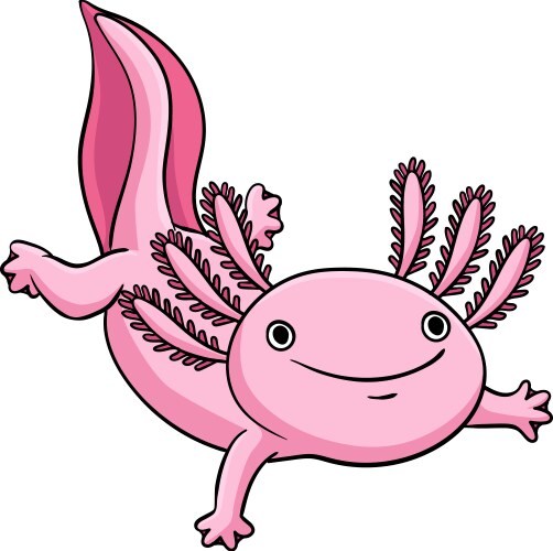 Axolotl Cartoon Vector Images (over 1,400)