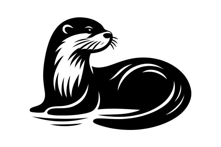 Otter Outline Vector Images (over 330)