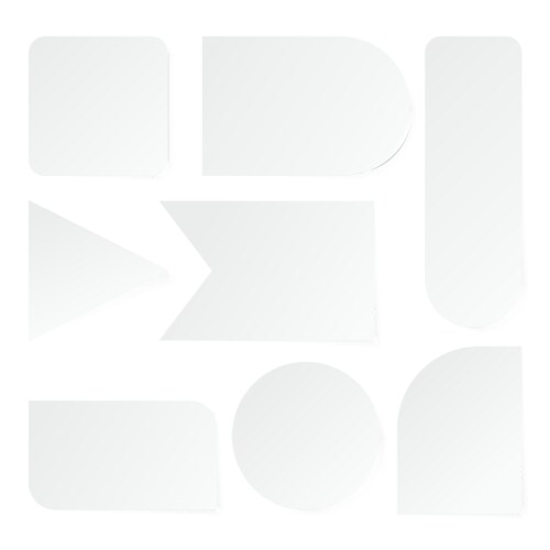 Blank labels Royalty Free Vector Image - VectorStock