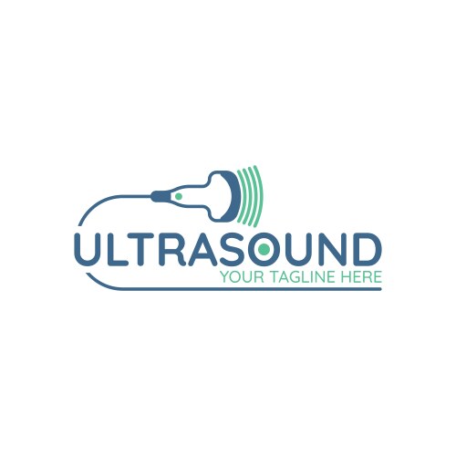 Ultrasound logo image Royalty Free Vector Image