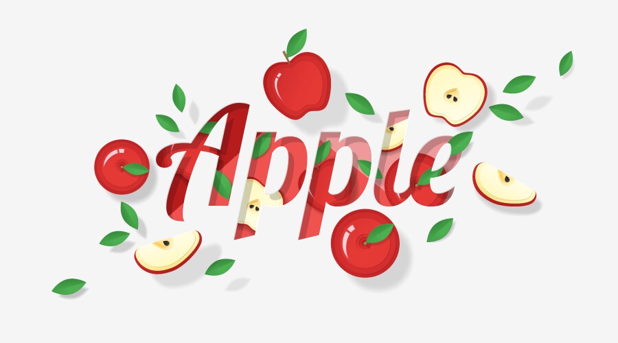 Font design for word art with colorful watercolor Vector Image