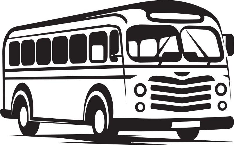 Bus schedule template for timetables school Vector Image