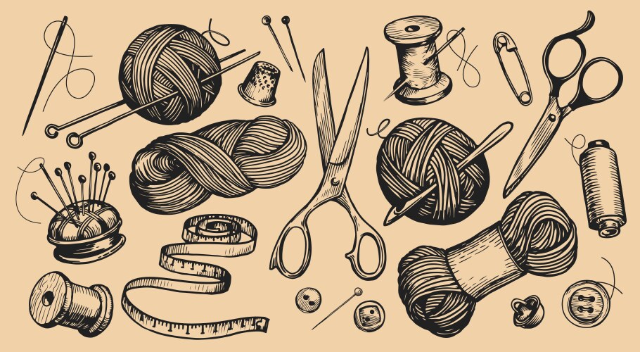 Knitting Vector Images (over 91,000)