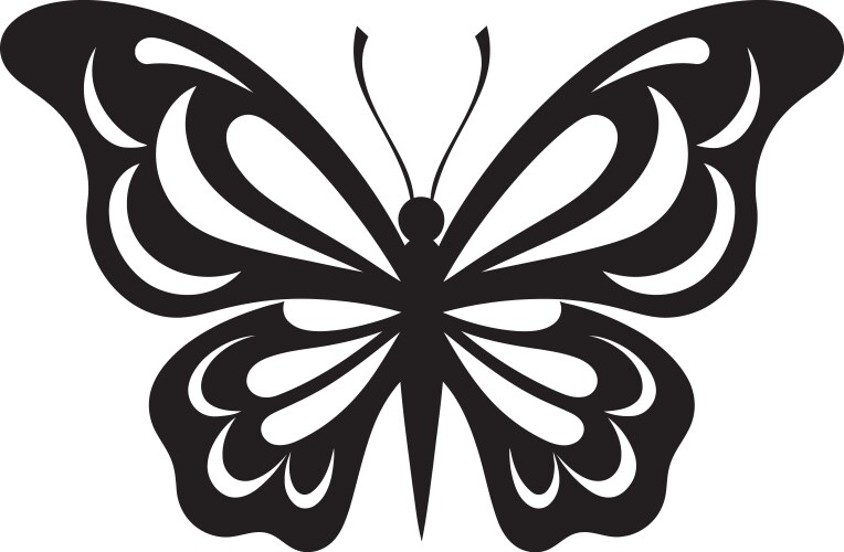 Butterflies and the power of color Royalty Free Vector Image