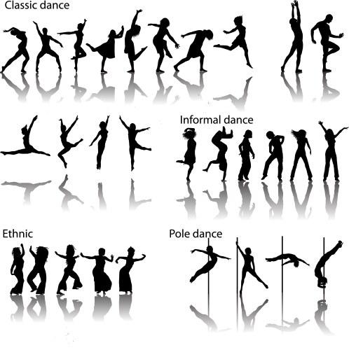 Go-go girls Royalty Free Vector Image - VectorStock