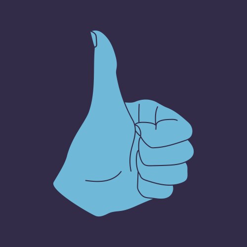 Good Luck Thumb Vector Images (over 280)