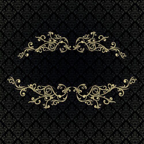 Elegant vintage frame Royalty Free Vector Image
