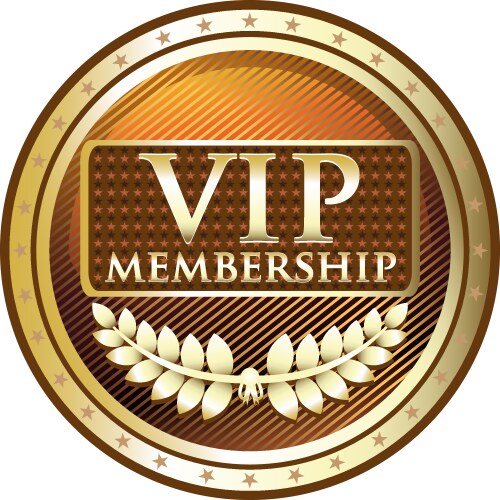 Classic gold label Royalty Free Vector Image - VectorStock