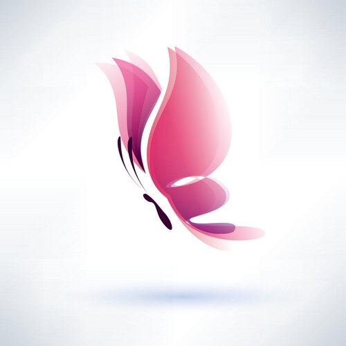 Pink Butterfly Vector Images (over 18,000)