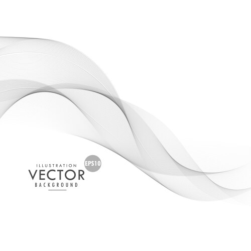 Wavy double lines form a decorative rectangular Vector Image