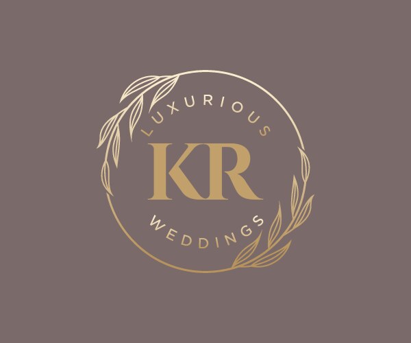 Kr Monogram Vector Images (over 2,100)