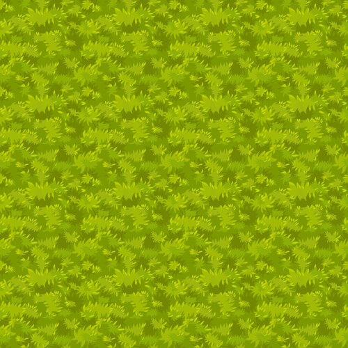 Pixel grass texture background green retro square Vector Image