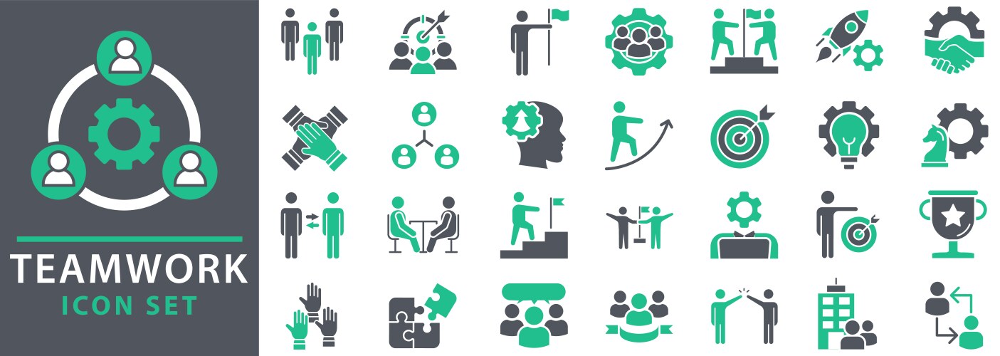 Teamwork Collaboration Icon Vector Images (over 45,000)