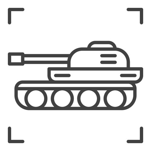 Army Tank Outline Vector Images (over 4,300)
