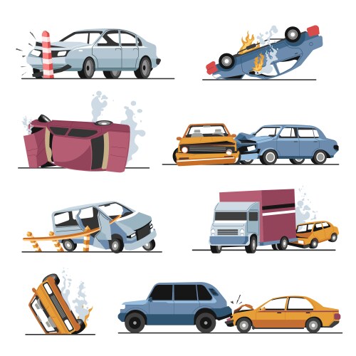 Accident Vector Images & Graphics for Commercial Use | VectorStock