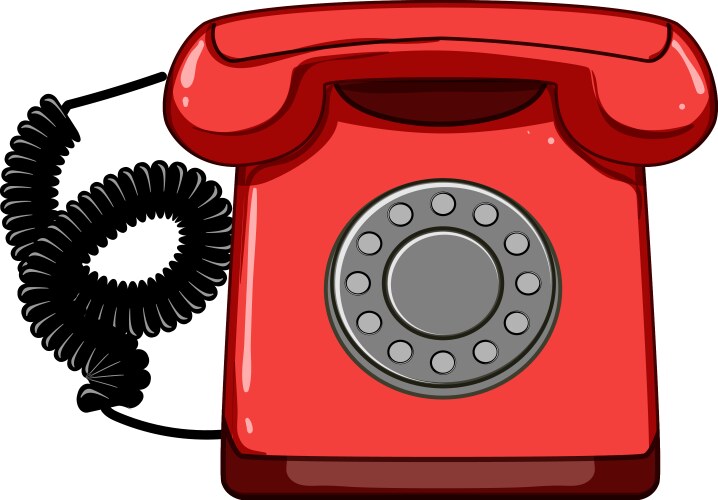 Cartoon Retro Telephone Vector Images (over 2,100)