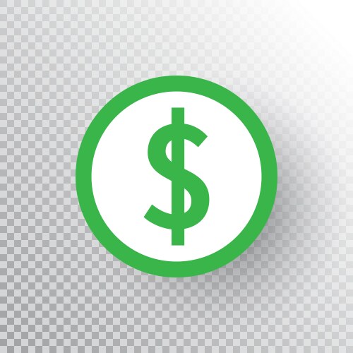 Dollar Sign Transparent Background Vector Images (over 2,400)