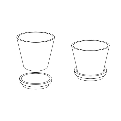 Flower Pot Outline Vector Images (over 18,000)