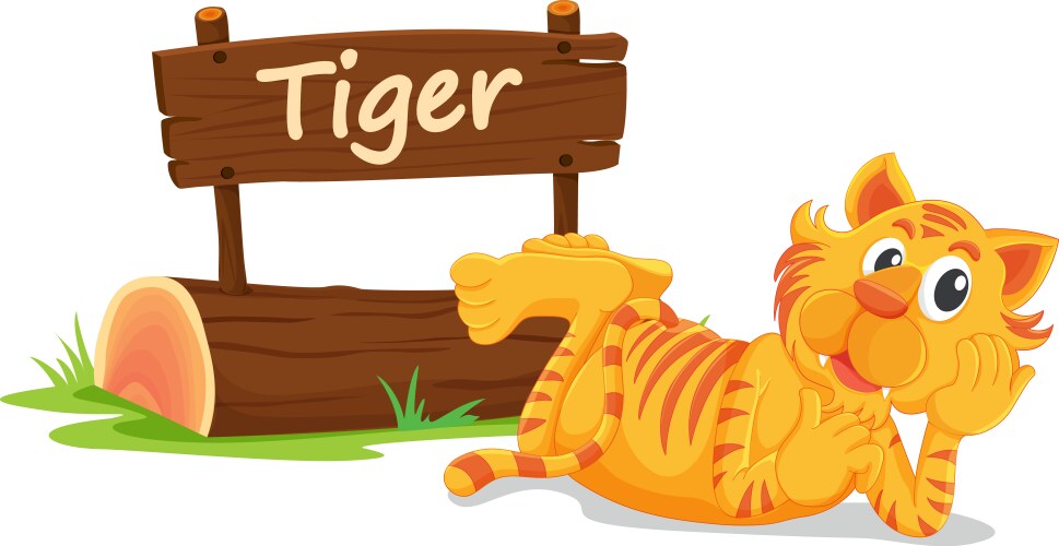 Zoo icon set flat style design Royalty Free Vector Image
