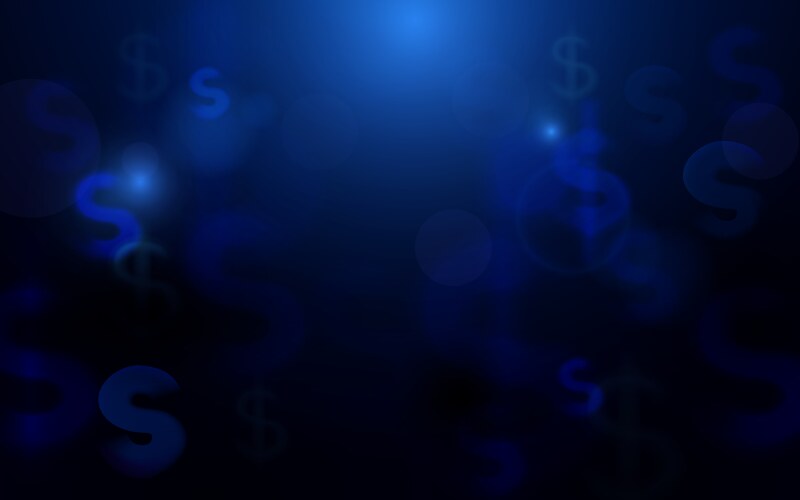 Money Symbol Dollar Sign Blue Vector Images (over 21,000)