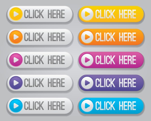 Click Here Button Vector Images (over 4,800)