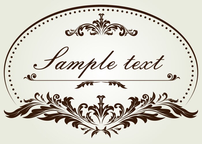 Vintage Circle Frame Vector Images (over 140,000)