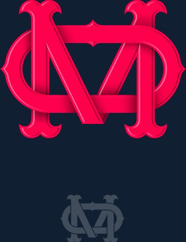 Intertwined letters Vector Images & Graphics for Commercial Use ...