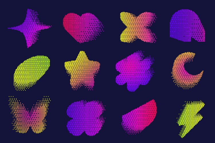 Free Pixel Pattern Vector Images (over 5,700)