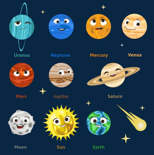 Mars Cartoon Vector Images (over 8,700)