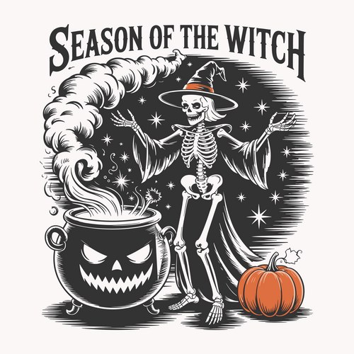 Skeleton Witch Vector Images (over 9,700)