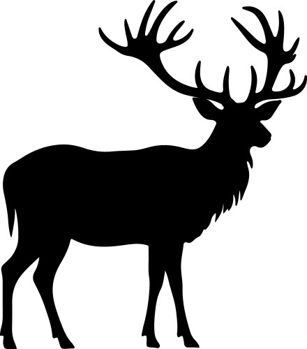 Elk Outline Vector Images (over 3,800)