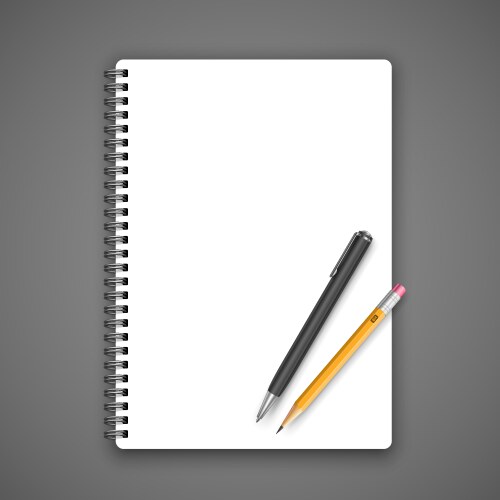 Notebook Royalty Free Vector Image - VectorStock
