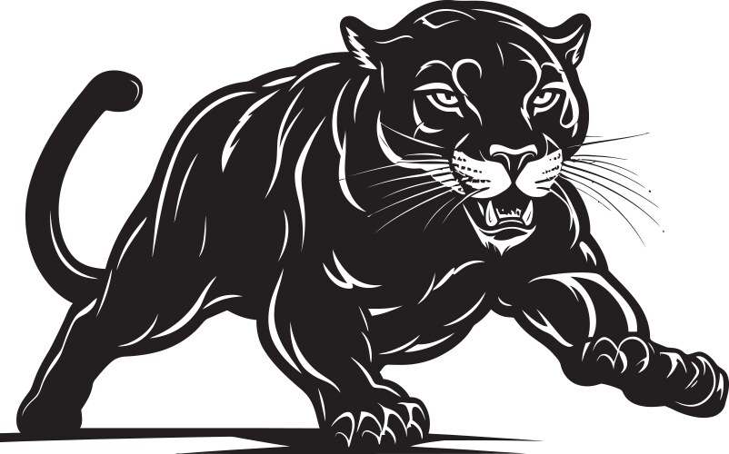 Panther Running Vector Images (over 1,200)