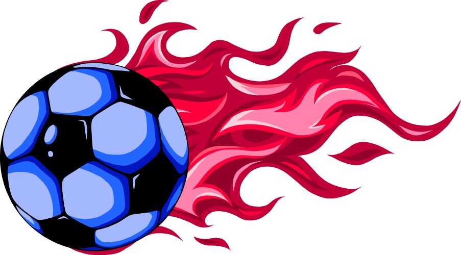 Fire ball Royalty Free Vector Image - VectorStock