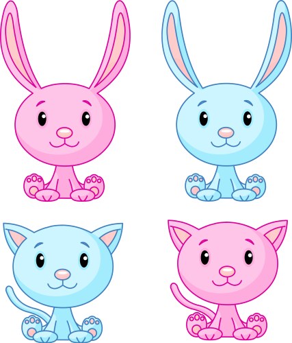 Set Cute Vector Images (over 700,000)
