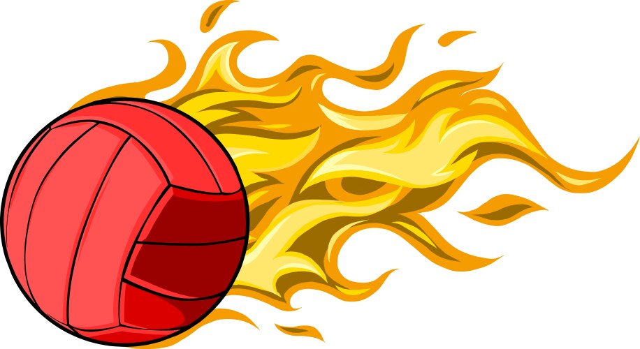 Fire ball Royalty Free Vector Image - VectorStock