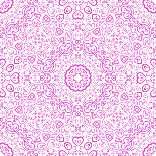 Filigree texture seamless background patter Vector Image