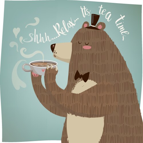 Drinking Tea Cartoon Vector Images (over 32,000)