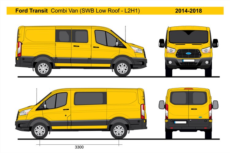 Ford Transit Van Vector Images (over 110)