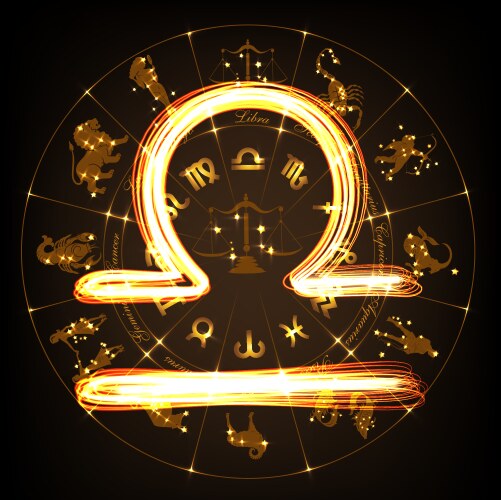 Horoscope signs Royalty Free Vector Image - VectorStock