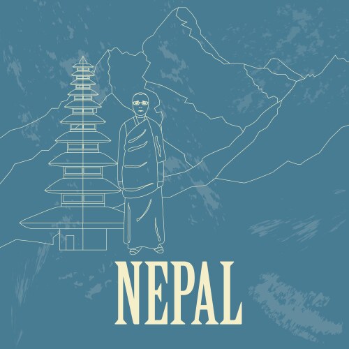 Nepal Temple Vector Images (over 450)