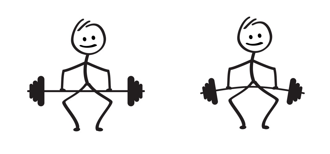 Stick figure lifting weights Vector Images & Graphics for Commercial ...