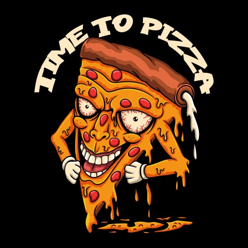 Pizza Smile Vector Images (over 5,400)
