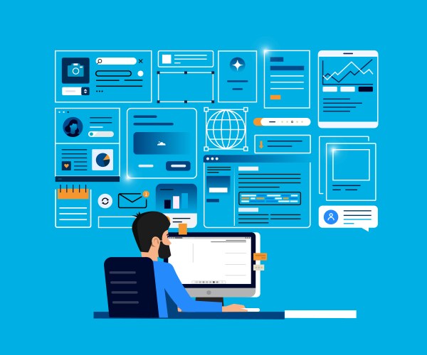 Computer Cartoon Vector Images (over 250,000)