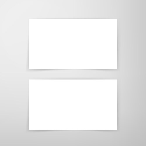 Best blue business cards design psd eps Royalty Free Vector